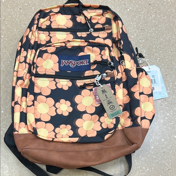 Jansport | Bags | Jansport Floral Backpack | Poshmark